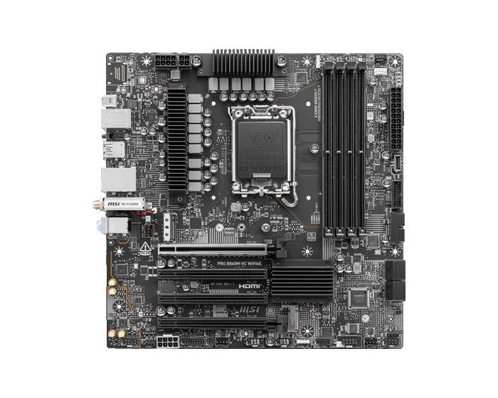 MSI PRO B650-VC WIFI II Motherboard - Specs, Compare Prices | Pangoly