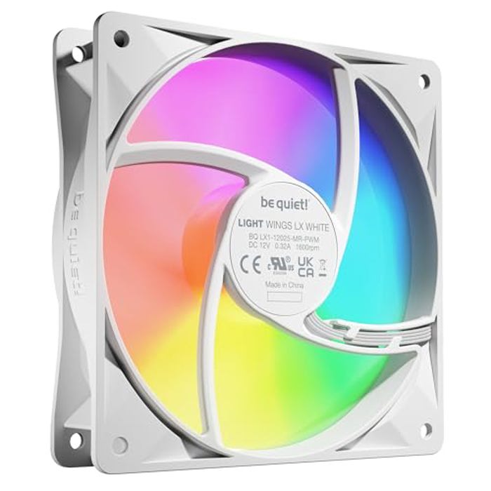 be quiet! Light Wings LX 120mm ARGB White Triple Pack Case Fan - Specs ...