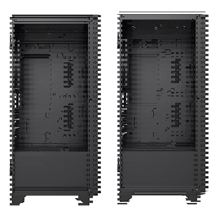 Montech AIR 100 ARGB White vs AIR 100 LITE Black Case Comparison | Pangoly