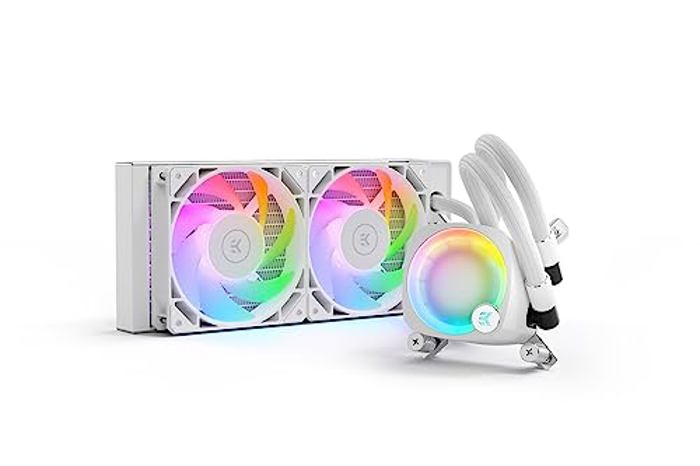 EK Nucleus AIO CR240 Lux White D-RGB vs Lian Li Hydroshift LCD 360S ...