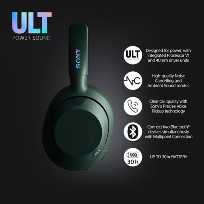 Sony ULT WEAR Forest Gray Headset - Specs, Compare Prices | Pangoly
