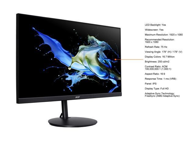 Acer CB242Y bmirx Monitor - Specs, Compare Prices | Pangoly