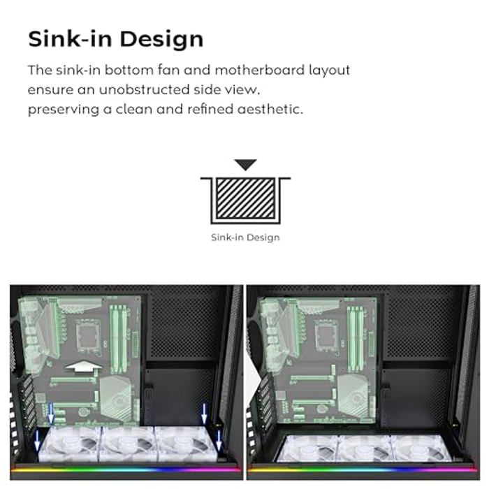 Phanteks Eclipse P500A vs MONTECH HS01 PRO Case Comparison | Pangoly