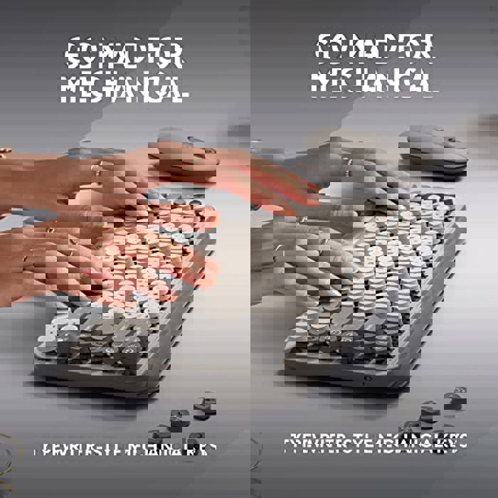 Logitech POP Keys Mist Keyboard - Specs, Compare Prices | Pangoly