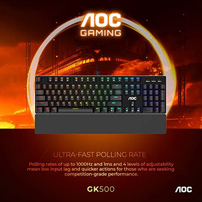 AOC GK500 Keyboard - Specs, Compare Prices | Pangoly