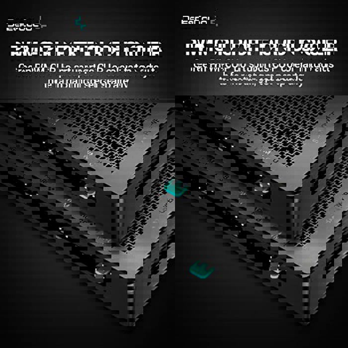 DeepCool SC790 HUB per Ventole PWM e RGB 2-in-1, Alimenta Fino a 6 ...