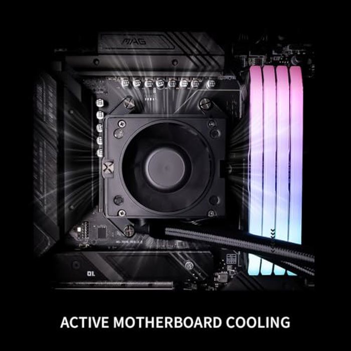 Last completed PC builds with Thermalright Stream Vision 360 Black ...
