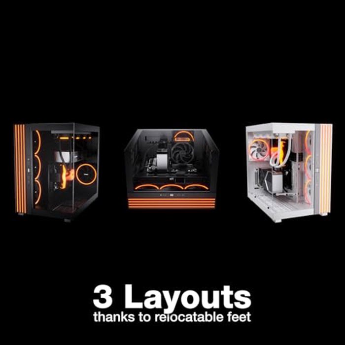 be quiet! Light Base 900 DX White vs NZXT H9 Flow RGB Plus White 2025 ...