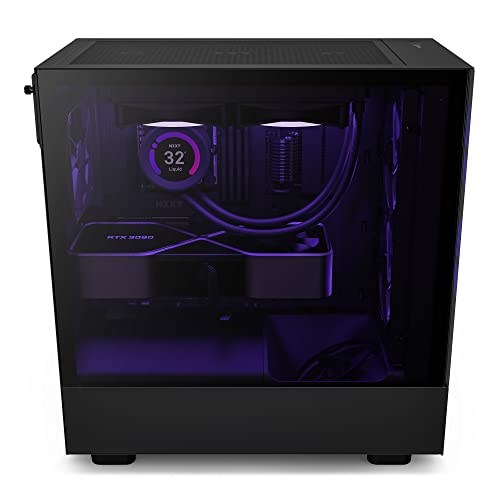 NZXT H5 Elite vs H5 Flow RGB White Confronto Case | Pangoly