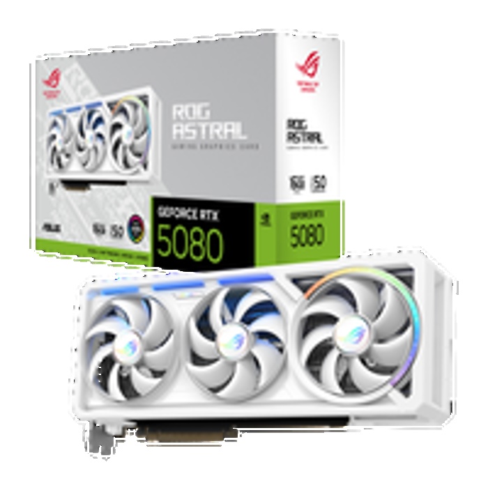 Asus ROG Astral GeForce RTX 5080 16GB GDDR7 WHITE Edition vs ROG Astral ...