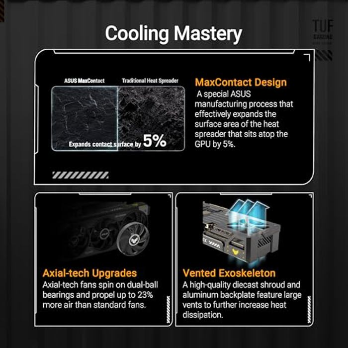 ASUS GeForce RTX 5080 TUF OC GAMING vs Prime GeForce RTX 5080 OC ...