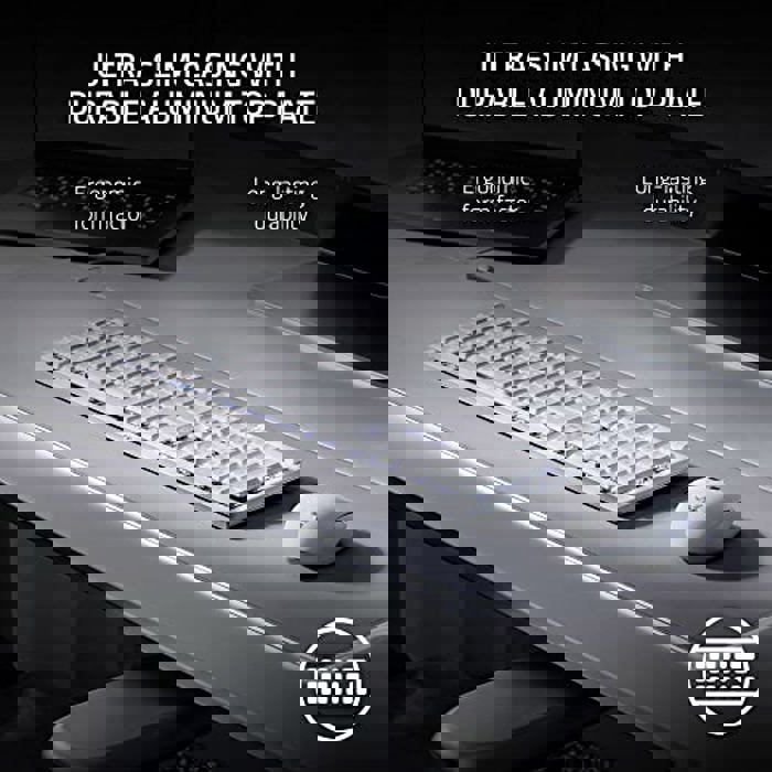 Razer DeathStalker V2 Pro White Clicky Purple vs Logitech PRO X 60 GX ...