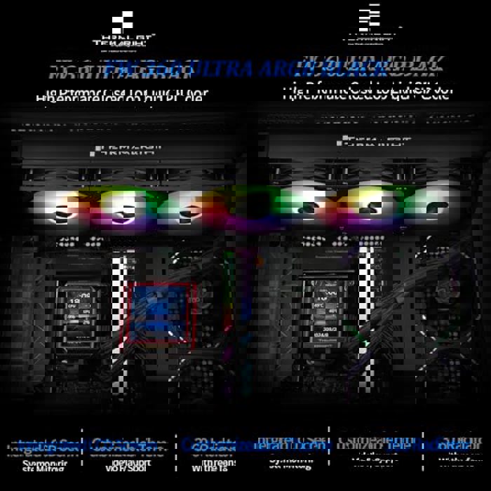 Thermalright FW360 Ultra ARGB Black vs ARCTIC Liquid Freezer III Pro ...