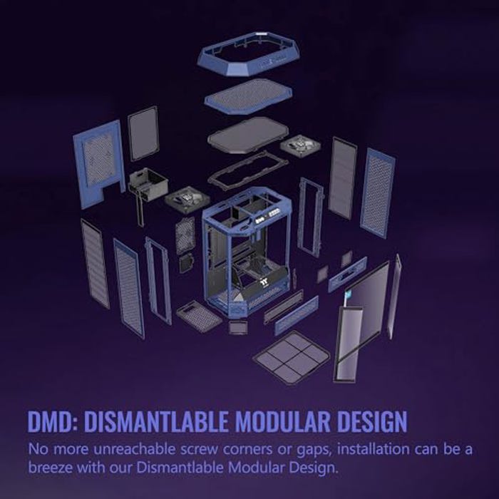 Thermaltake The Tower 600 Future Dusk vs HYTE Y70 Touch Infinite Snow ...