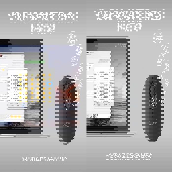 Logitech POP Mouse Graphite Mouse - Specs, Compare Prices | Pangoly