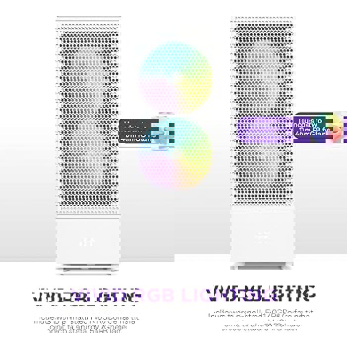 NZXT H5 Flow RGB White vs Fractal Design Epoch ARGB White Case ...