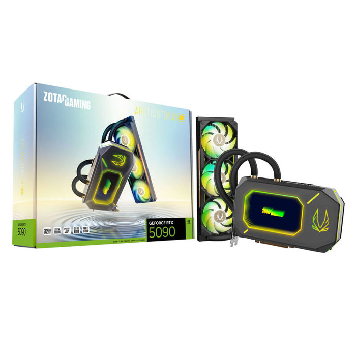 ZOTAC GeForce RTX 5090 ARCTICSTORM AIO Graphics Card - Specs ...
