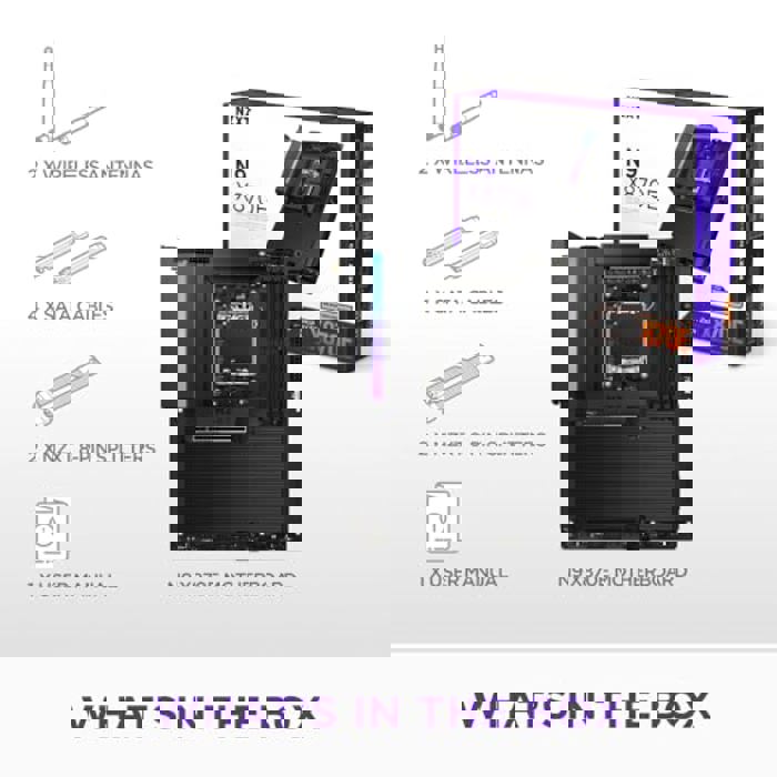 NZXT N9 X870E vs Asus B650E MAX GAMING WIFI Motherboard Comparison ...