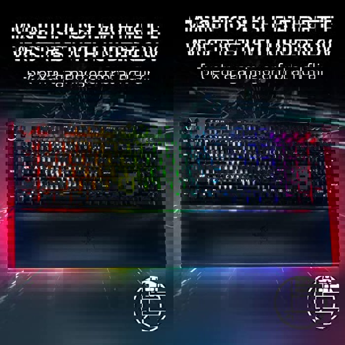 Razer BlackWidow V4 Pro Green Switches vs BlackWidow V4 X Green ...