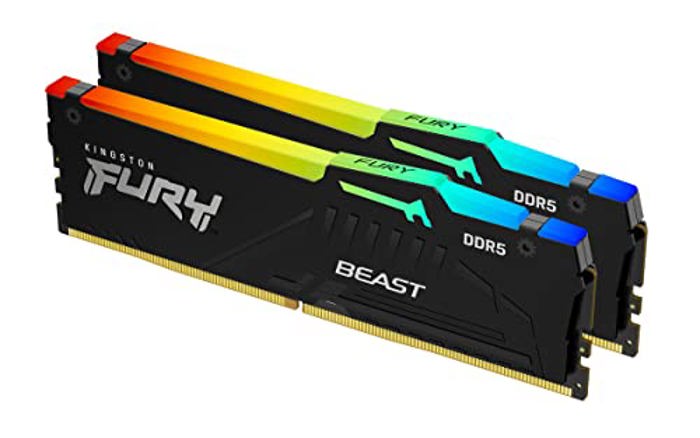 Kingston Fury Beast RGB 128GB (2x64GB) DDR5 5600 vs Team T-Force Delta ...