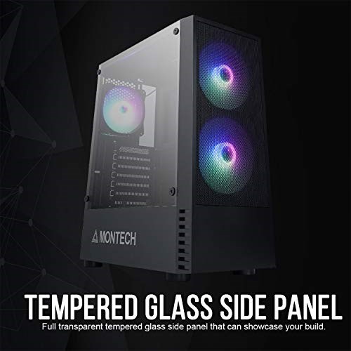 Montech X2 MESH Black vs Thermaltake View 600 TG Mint Strawberry Case ...