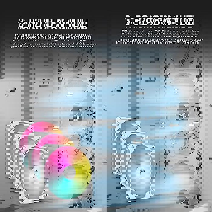 Corsair 3000D RGB Airflow White vs Thermaltake View 600 TG Snow Case ...