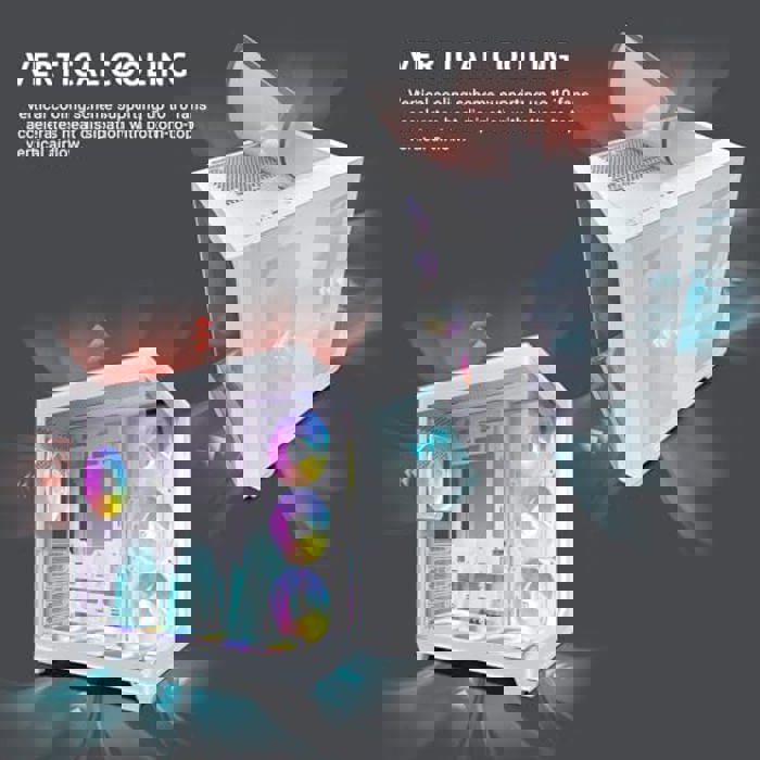 Antec C5 ARGB White vs NZXT H9 Flow RGB White 2025 Case Comparison ...