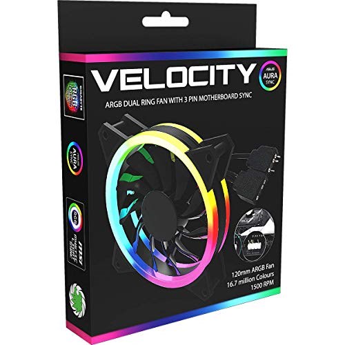 GameMax Velocity ARGB 120mm Case Fan - Specs, Compare Prices | Pangoly