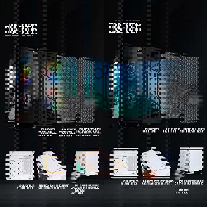 BitFenix Nova Mesh ARGB Edition Black Case - Specs, Compare Prices ...