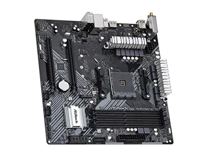 ASRock B450M/AC R2.0 Motherboard - Specs, Compare Prices | Pangoly