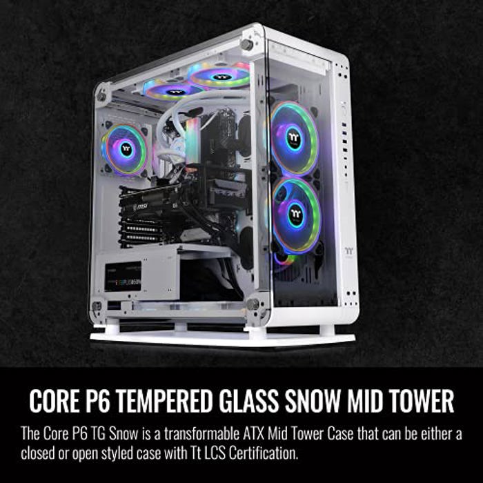 Thermaltake Core P6 TG Snow Edition vs NZXT H9 Flow RGB Plus 2025 Case ...