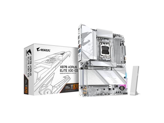 Gigabyte X870 AORUS STEALTH ICE Motherboard - Specs, Compare Prices ...