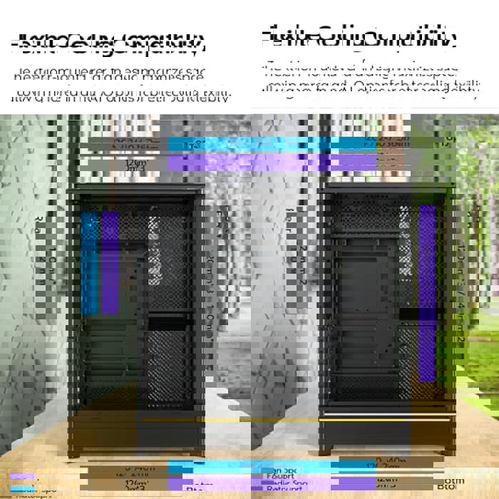 MONTECH HS01 PRO vs Thermaltake Tower 500 Case Comparison | Pangoly