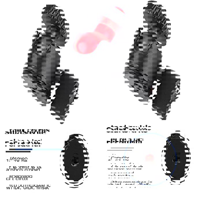 Tripod Head, Mini Ball Head Camera Mount, Aluminum Alloy Metal Ball ...