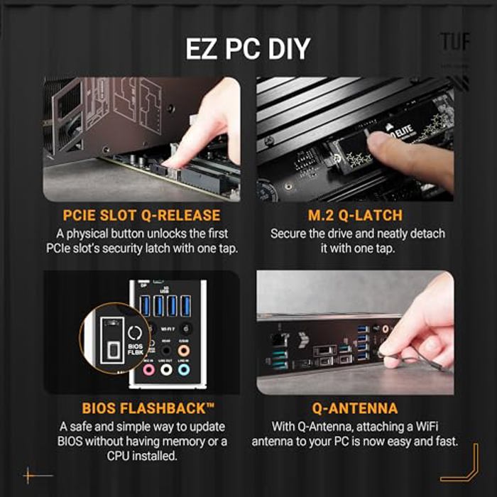 Colorful CVN B550M GAMING PRO V14 vs ASUS TUF Gaming X870-PLUS WiFi ...