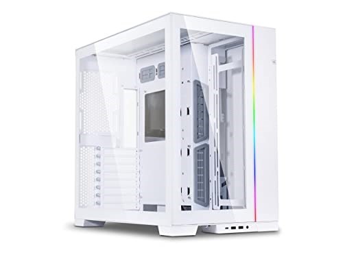 NZXT H9 Flow White 2025 vs Lian Li O11 Dynamic EVO Snow White Case ...