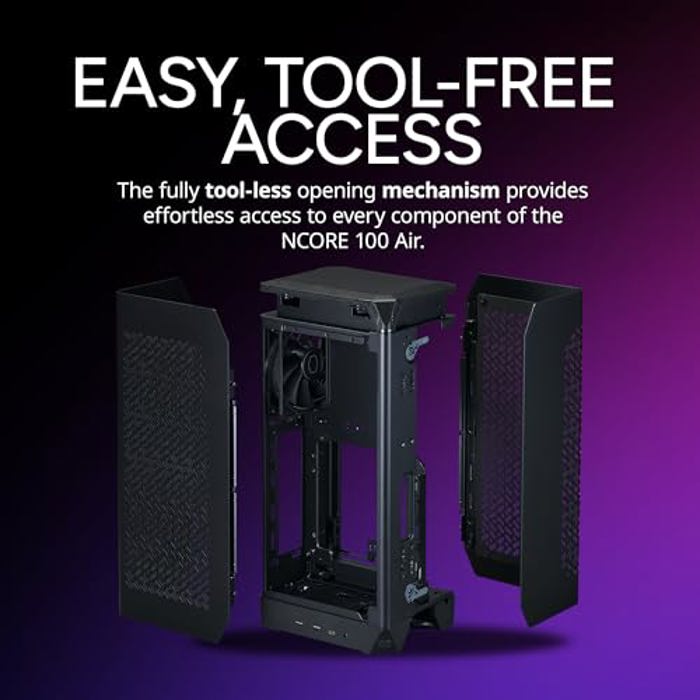 Cooler Master NCORE 100 Air White vs Thermaltake The Tower 600 Gravel ...