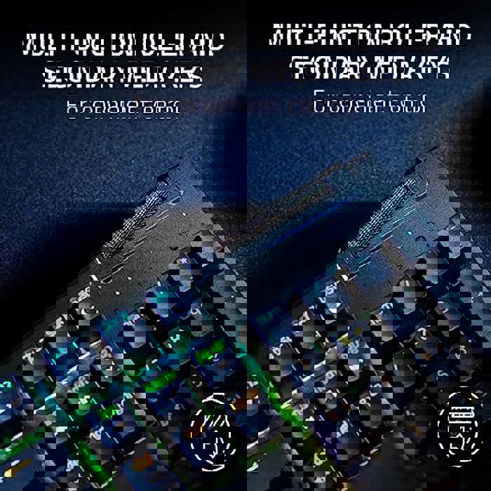 Razer BlackWidow V4 X Green Switches Keyboard - Specs, Compare Prices ...