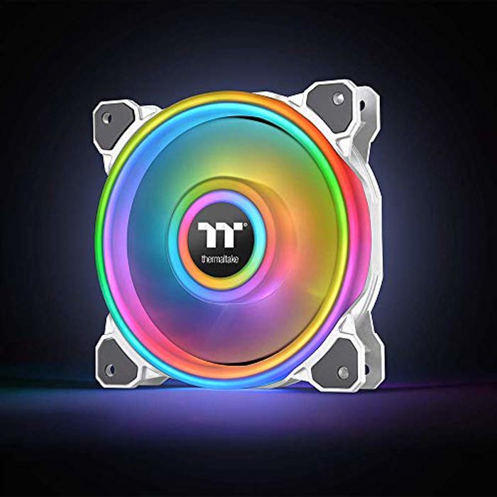 Thermaltake Riing Quad 12 RGB Radiator Fan TT Premium Edition 3 Fan ...
