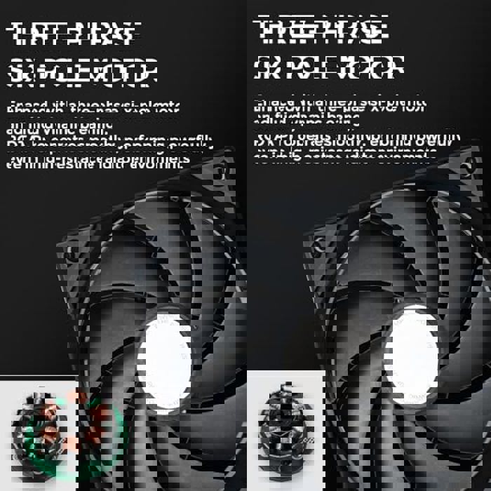 TRYX ROTA SL ARGB 120 Triple Pack White vs ROTA PRO 120 Case Fan ...