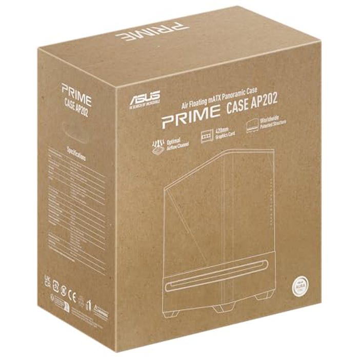 Asus Prime AP202 TG ARGB Case - Specs, Compare Prices | Pangoly