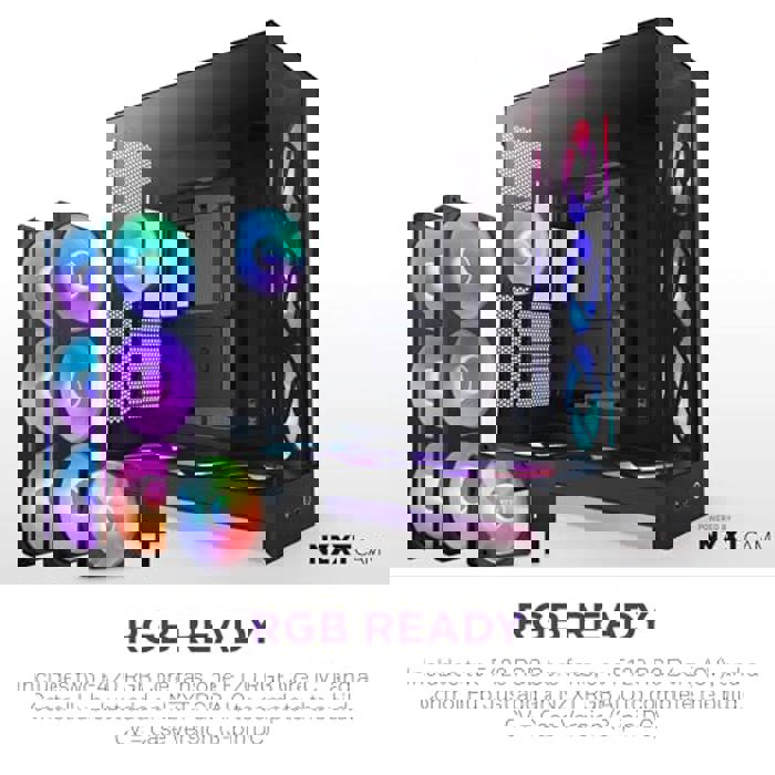 Corsair iCUE 5000X RGB SIGNATURE SERIES Triptych vs NZXT H9 Flow RGB ...